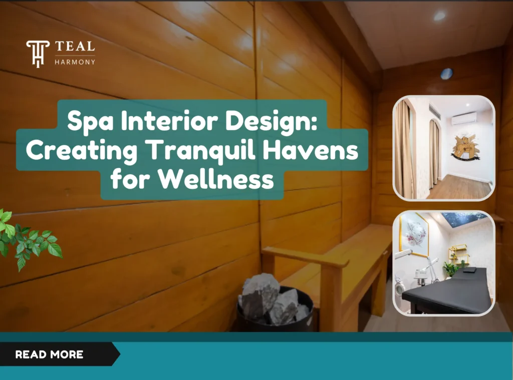 Spa Interior Design: Creating Tranquil Havens for Wellness - Teal Harmony